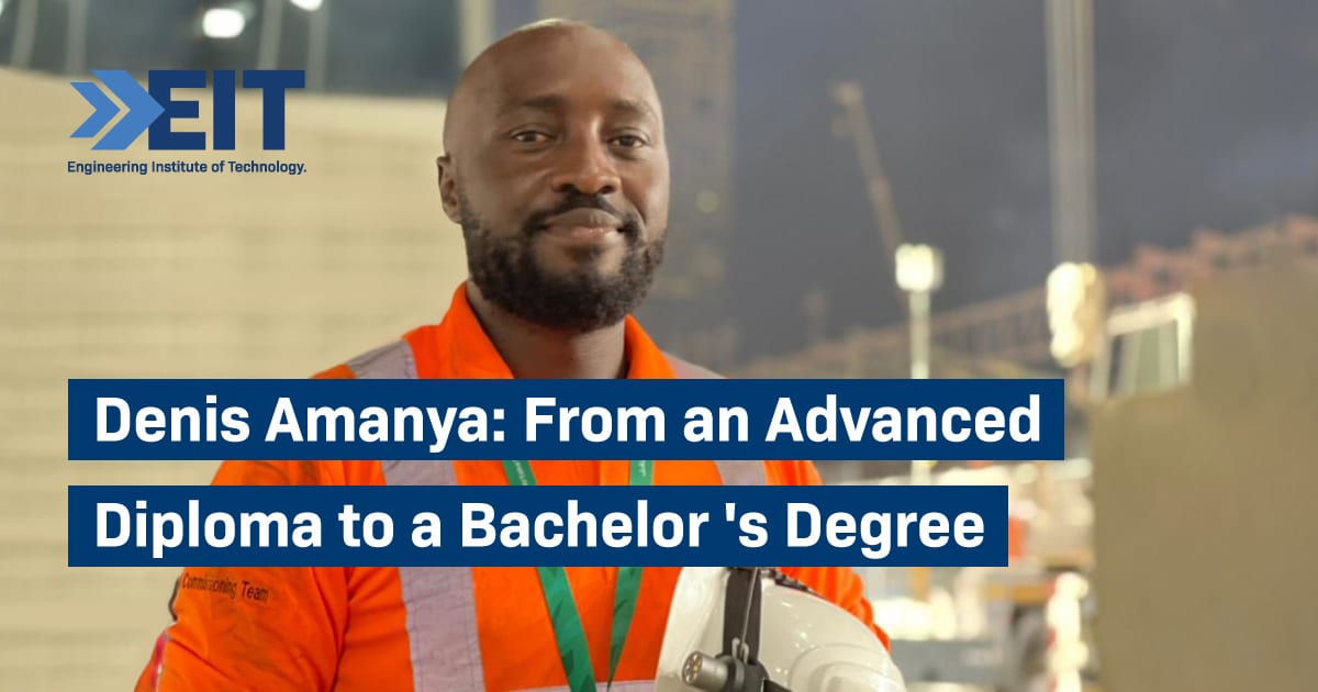 Denis Amanya: From an Advanced Diploma to a Bachelor of Science (Industrial Automation ...
