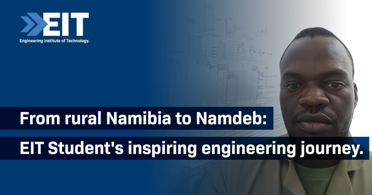 EIT Student Johannes Kapeuasha's Engineering Success Story :Engineering Institute of Technology